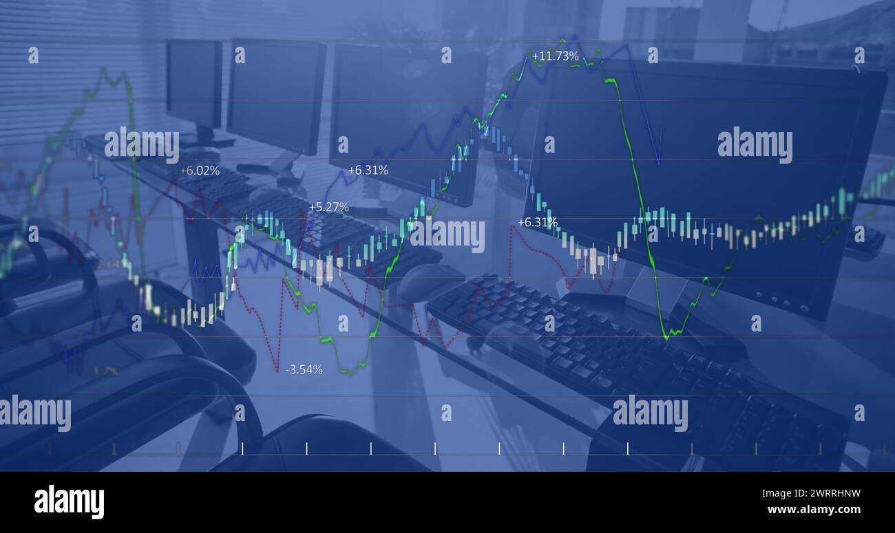 Office tech setups hi-res stock photography and images - Alamy