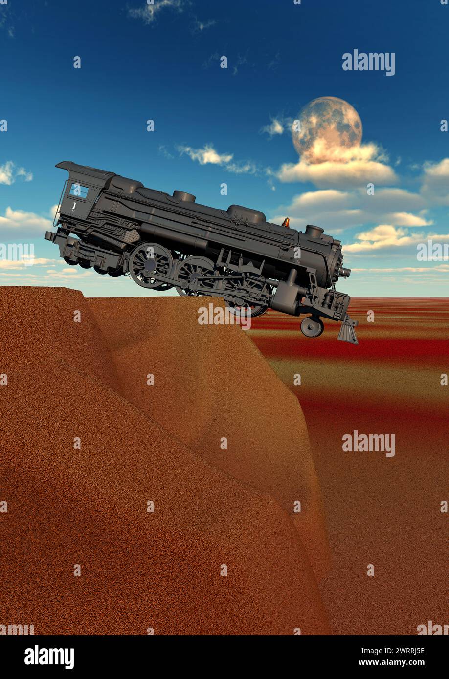 The End Of The Line Stock Photo - Alamy