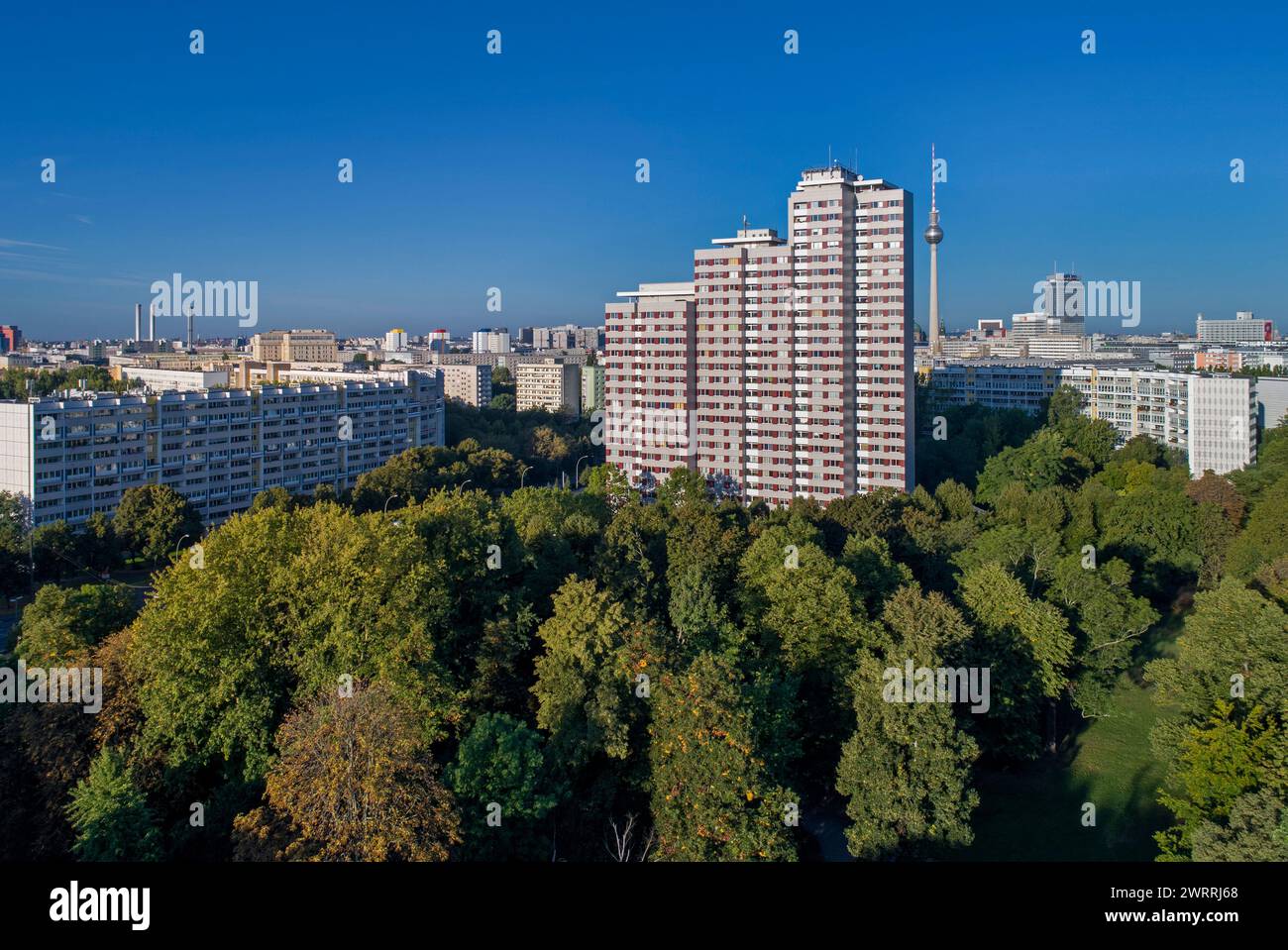 Platz der Vereinten Nationen, East Berlin, Germany Stock Photo - Alamy