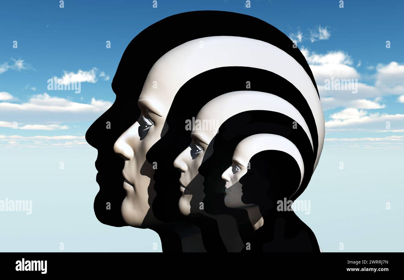 Black and white opposites hi-res stock photography and images - Alamy