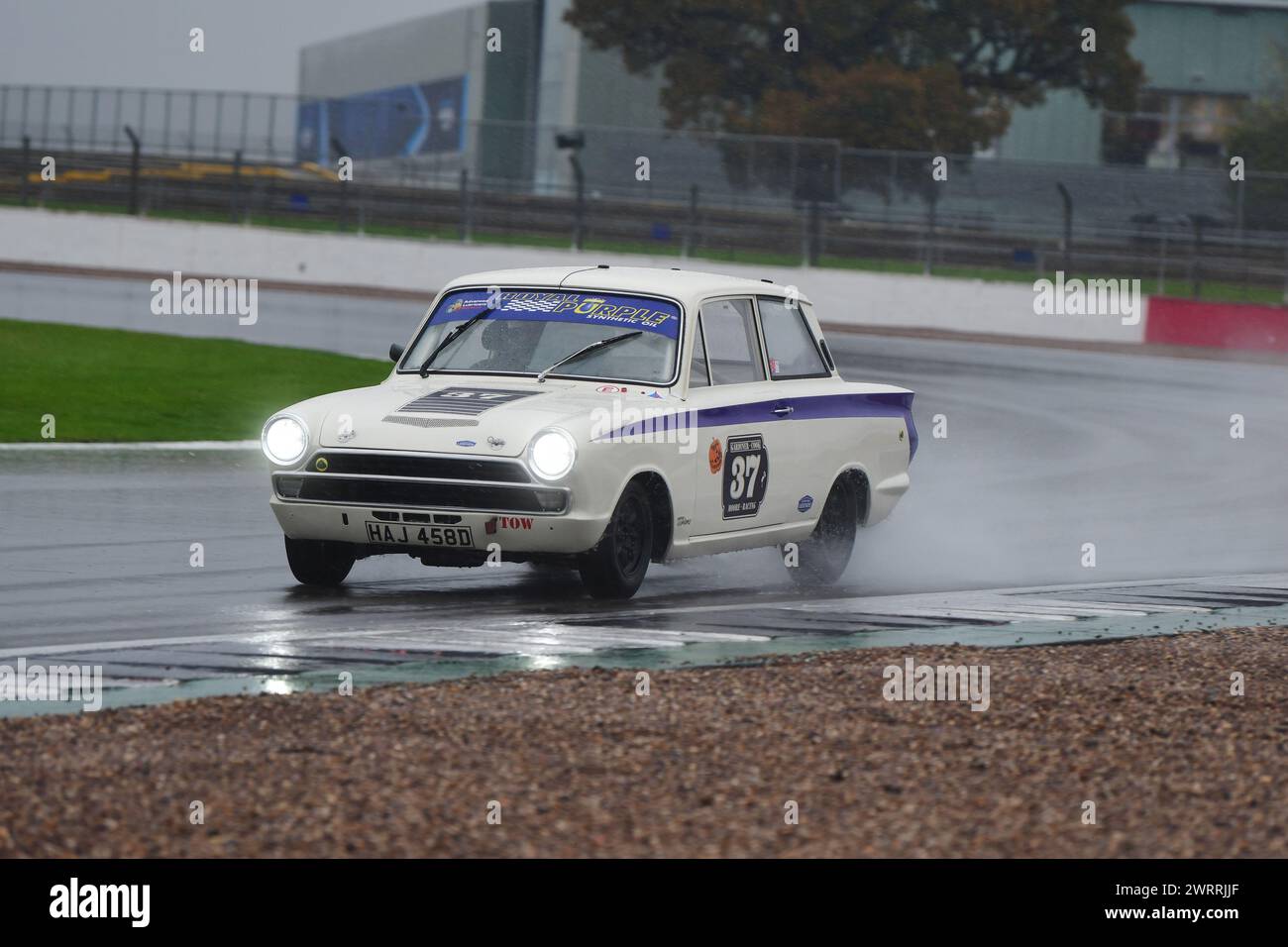 Mike Gardiner, Josh Cook, Lotus Ford Cortina Mk1, HRDC Jack Sears ...