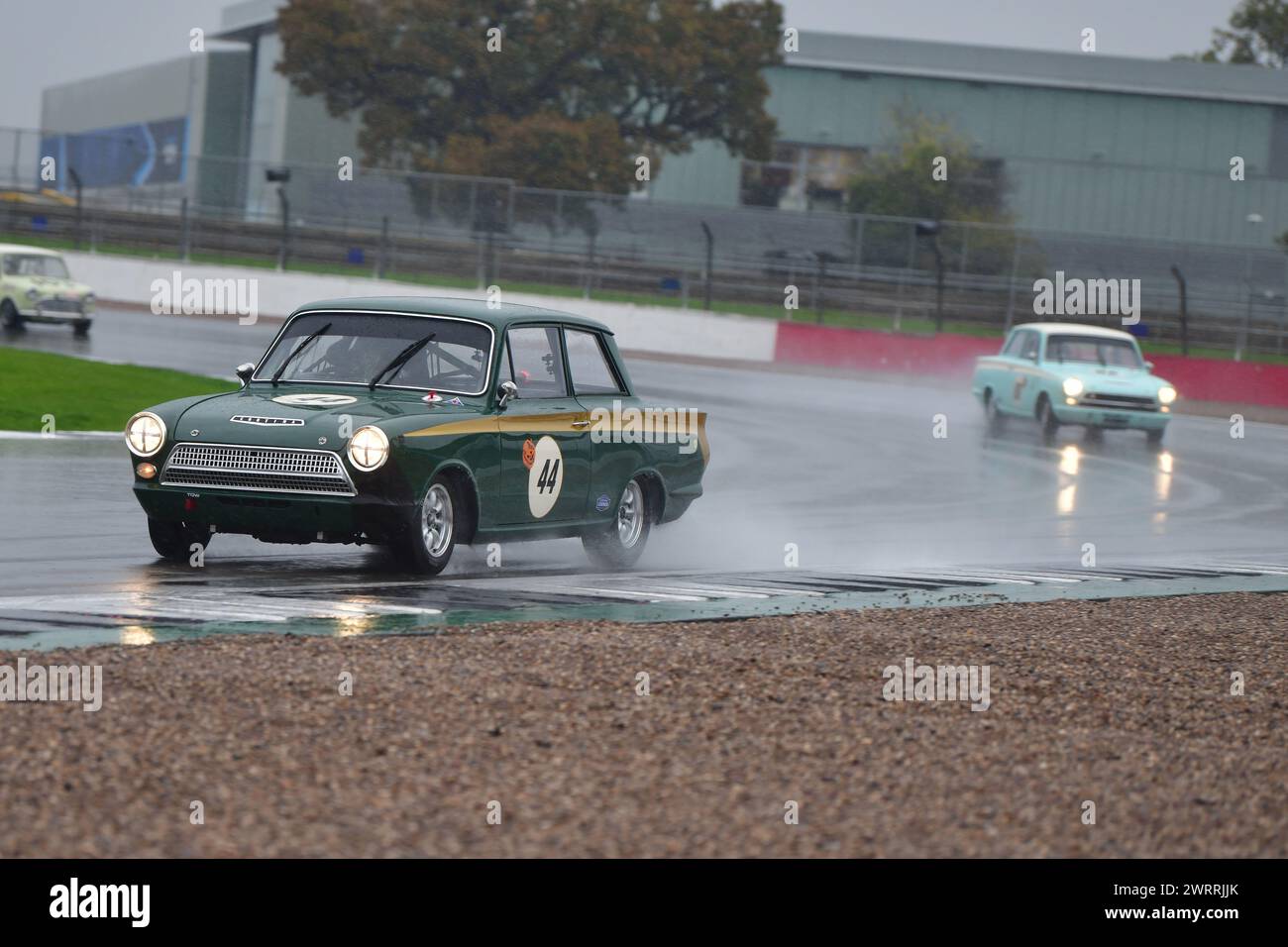 Paddy Shovlin, Ford Lotus Cortina Mk1, HRDC Jack Sears Trophy for 1958 ...