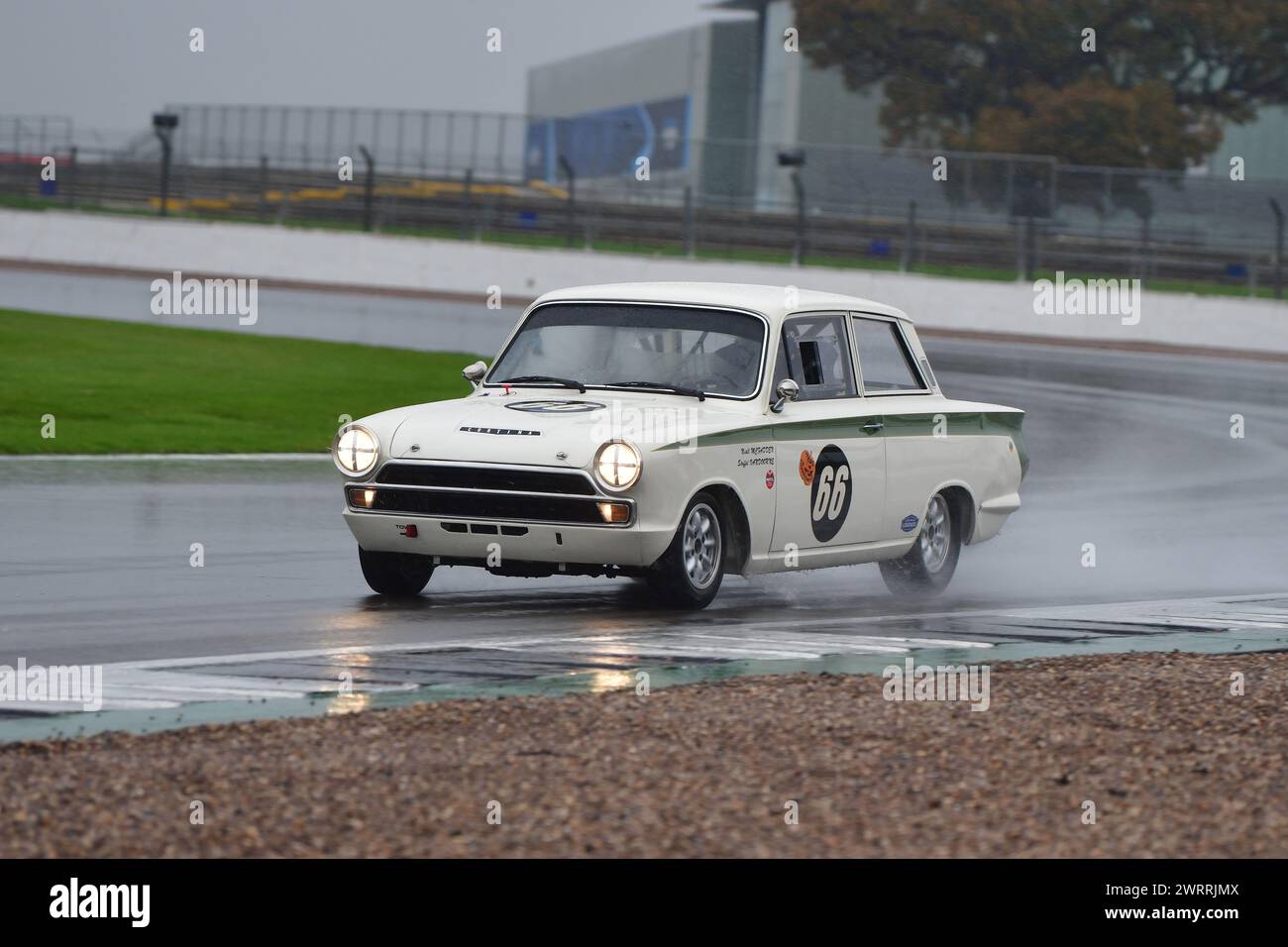 Niall McFadden, Lotus Ford Cortina Mk1, HRDC Jack Sears Trophy for 1958 ...