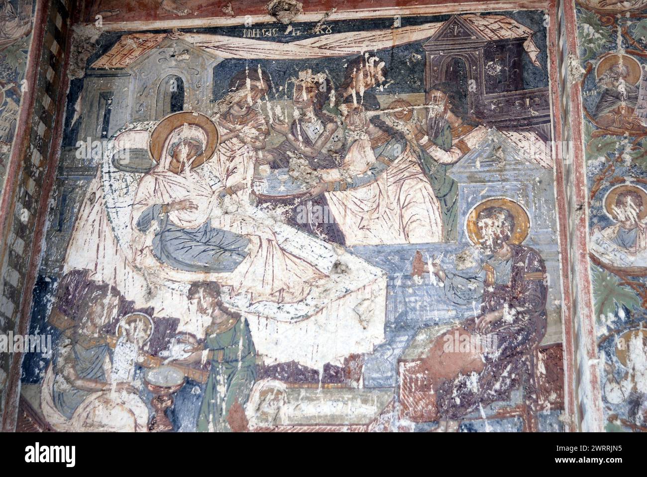 Greece, Thessaly, Larisa, Elassona Karya village monastery of Panagia ...