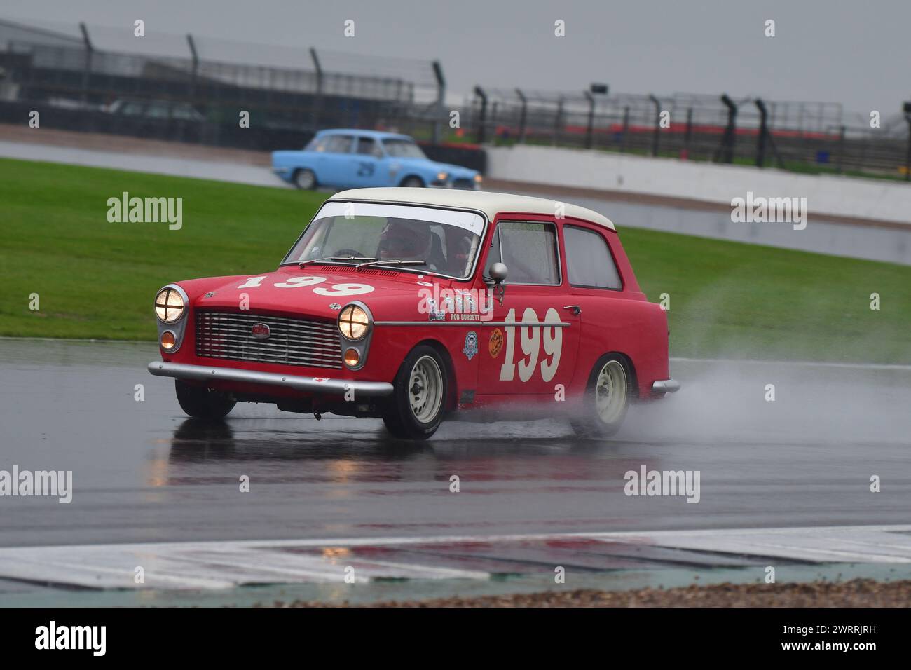 Robert Burdett, Austin A40 Speedwell, HRDC Jack Sears Trophy for 1958 ...