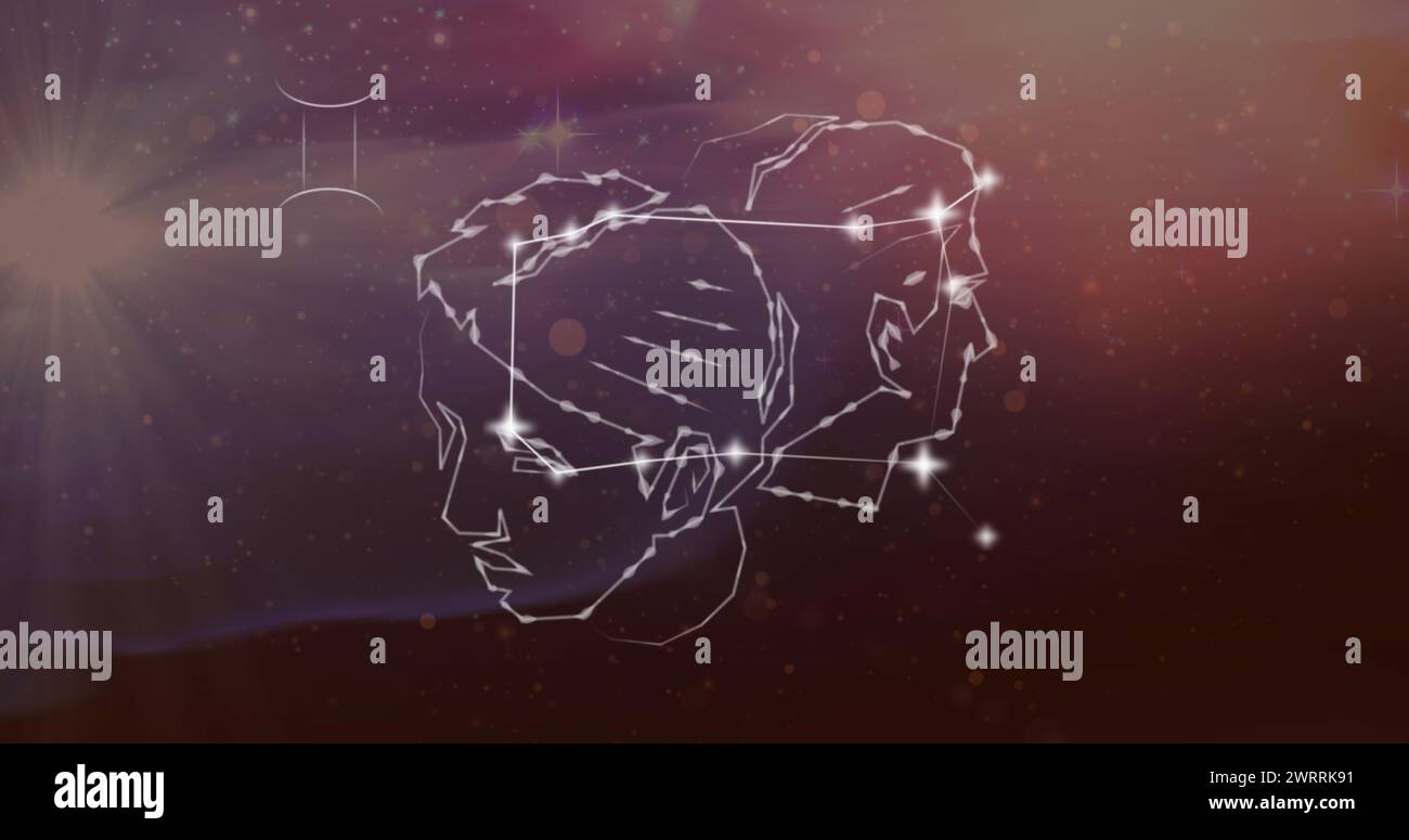 Gemini star sign hi-res stock photography and images - Alamy