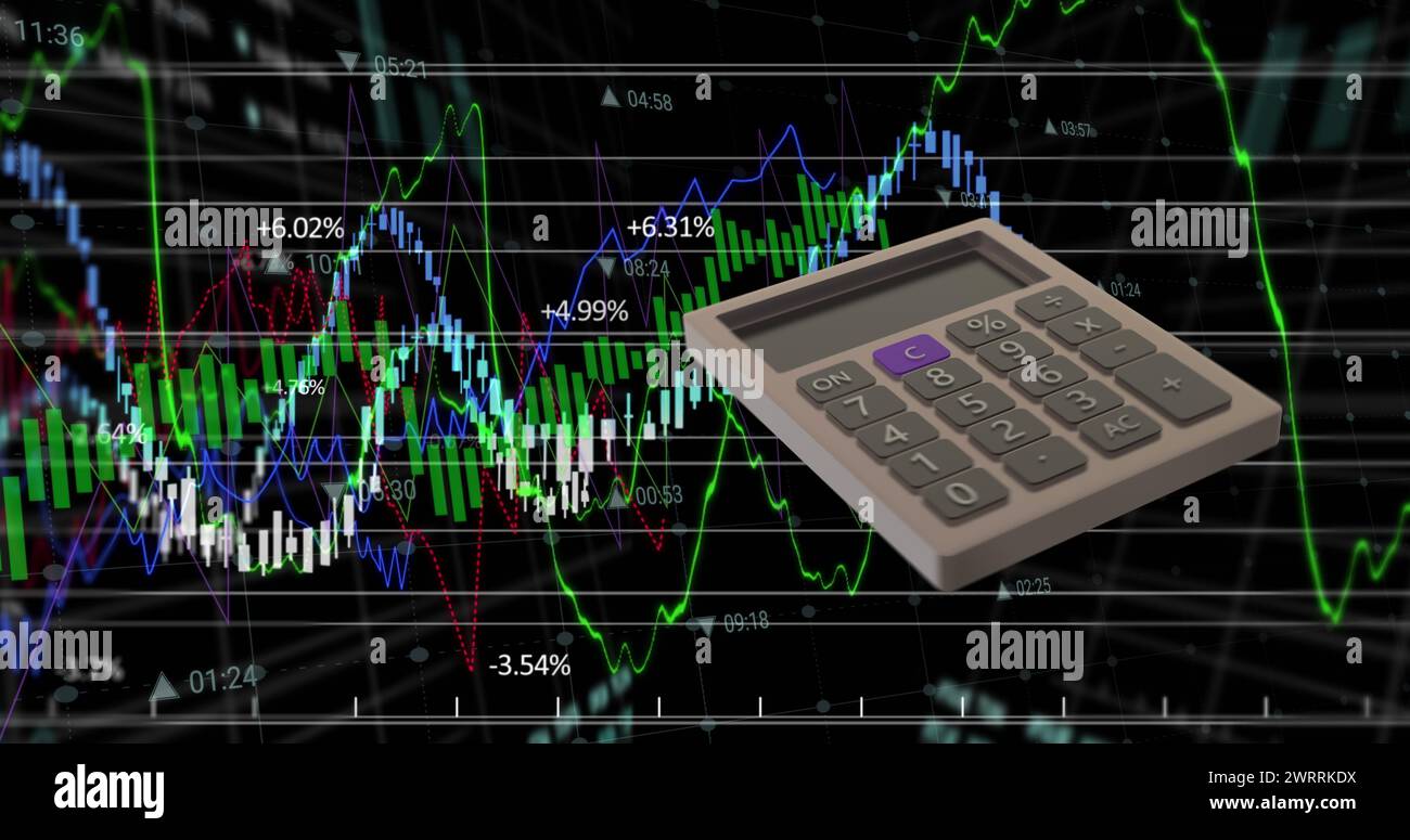 Black stock market and exchange hi-res stock photography and images - Alamy
