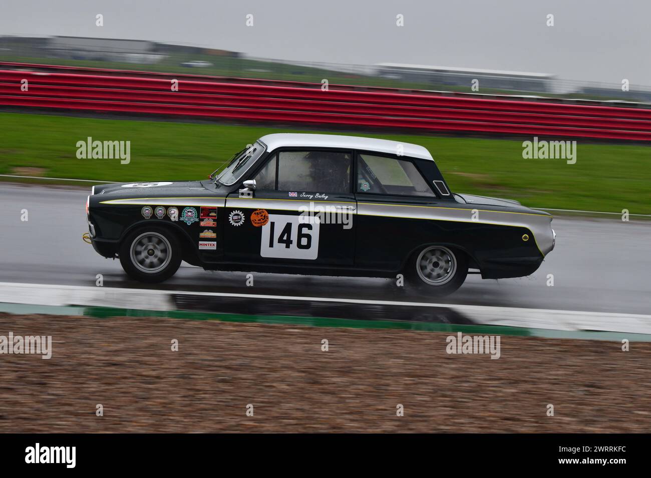 Jerry Bailey, Lotus Ford Cortina Mk1, HRDC Jack Sears Trophy for 1958 ...