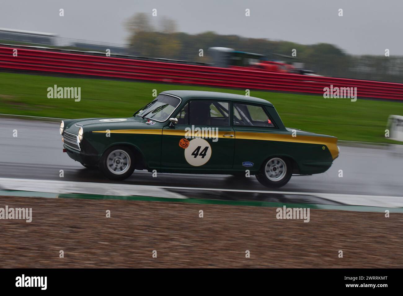Paddy Shovlin, Ford Lotus Cortina Mk1, HRDC Jack Sears Trophy for 1958 ...