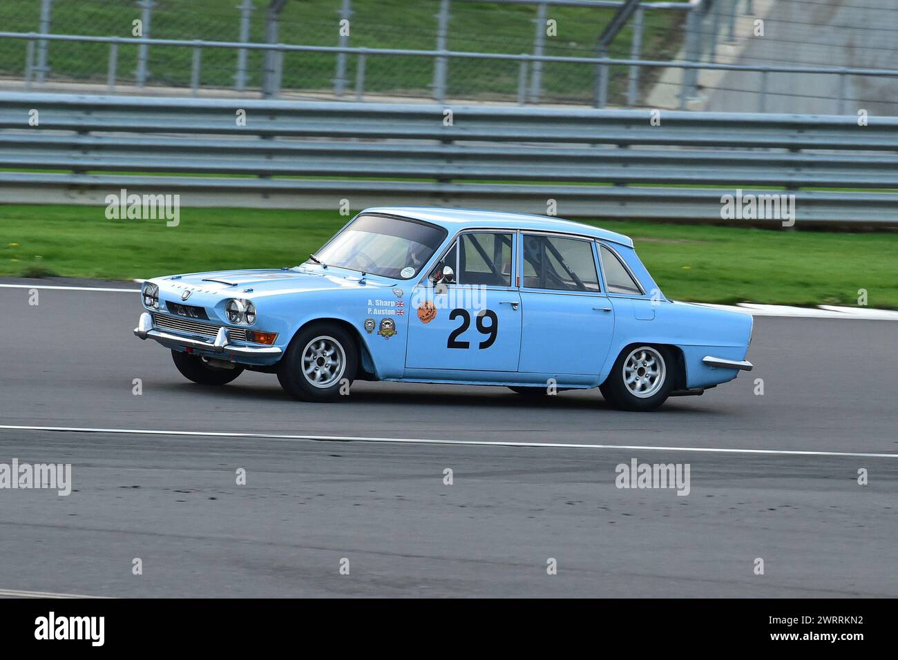Andrew Sharp, Paul Auston, Triumph 2000 Mk2, HRDC Jack Sears Trophy for ...