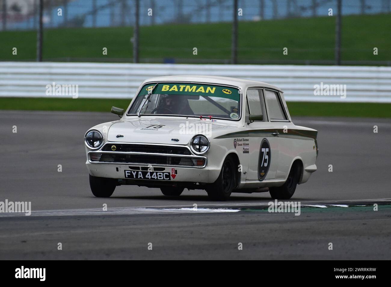 Richard Bateman, Lotus Ford Cortina Mk1, HRDC Jack Sears Trophy for ...