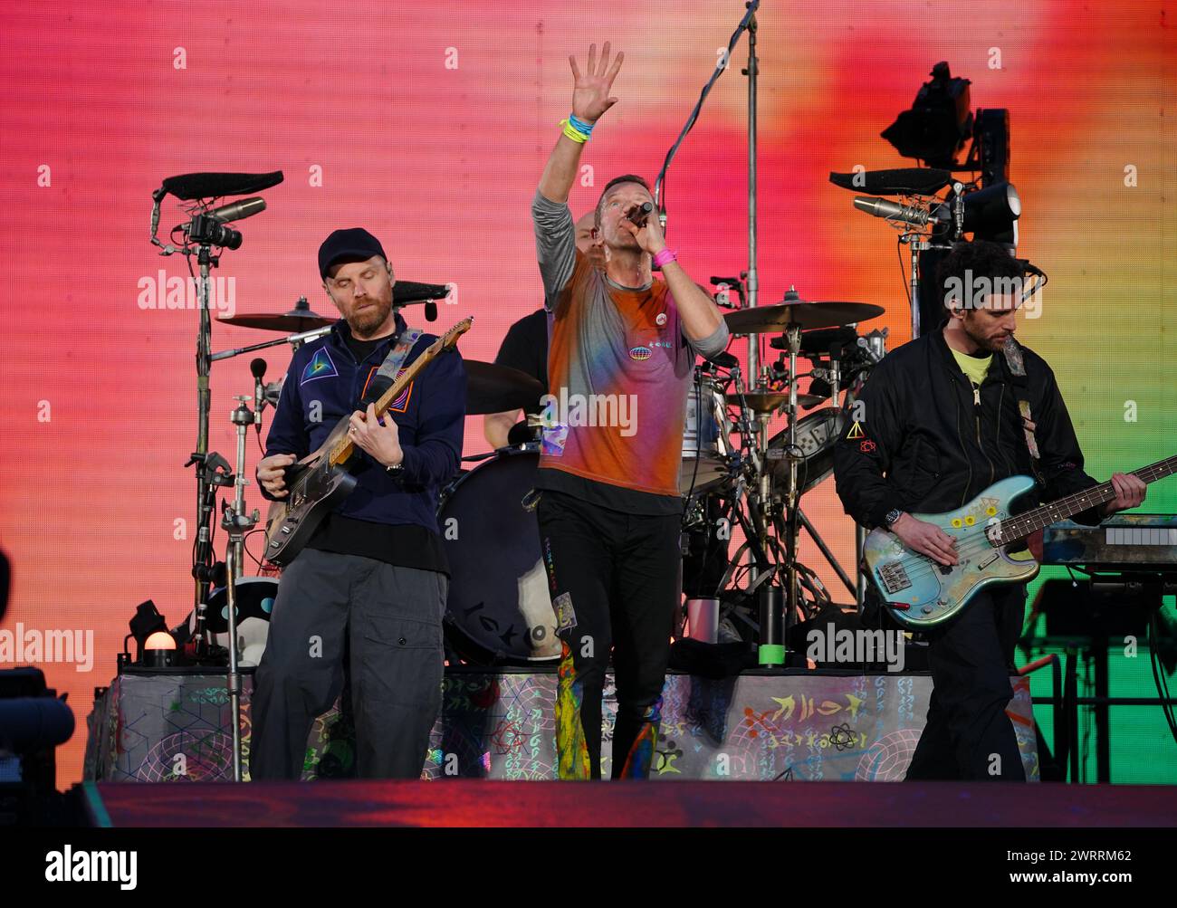 File photo dated 31/05/23 of Coldplay in concert at the Manchester ...