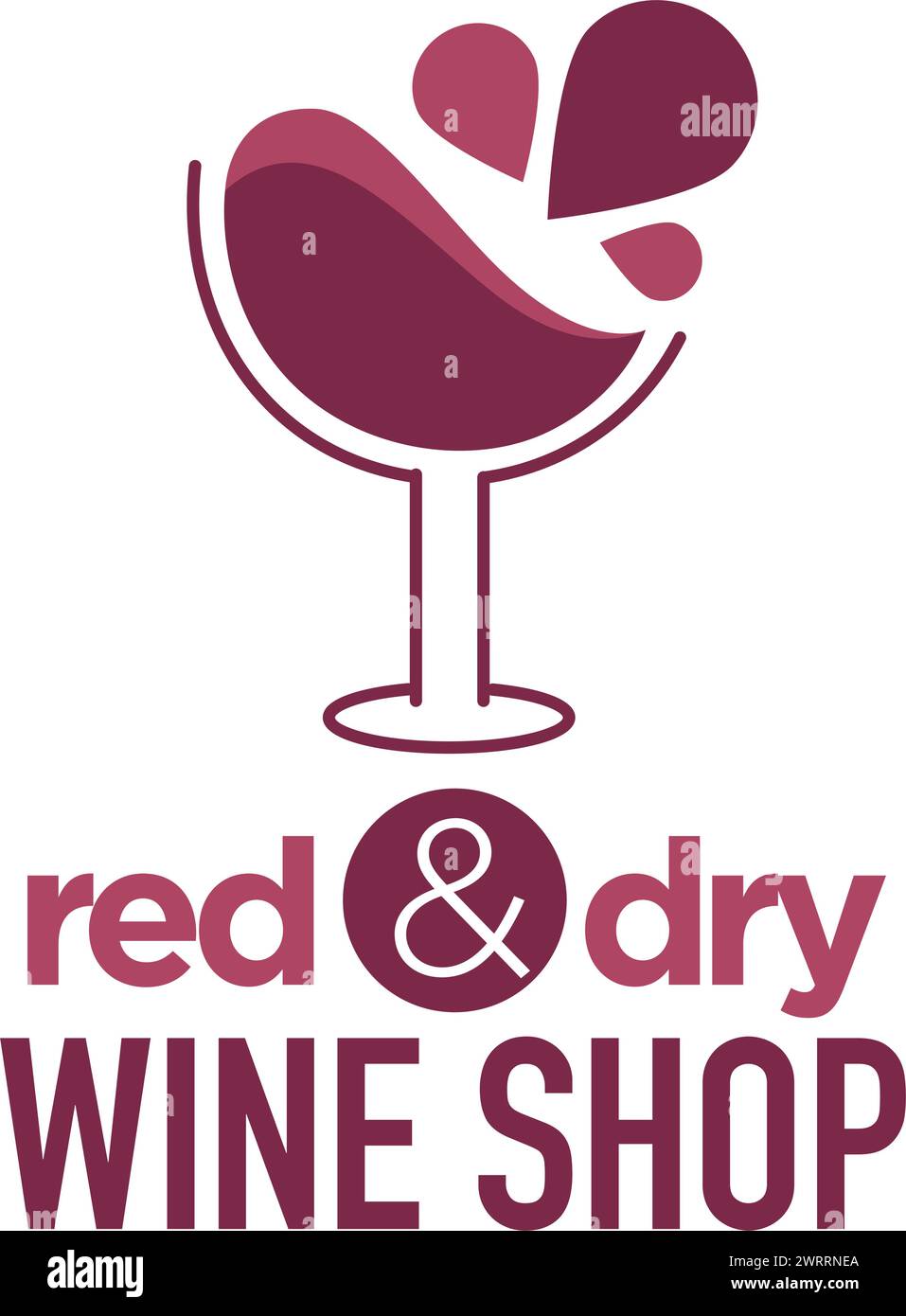 Organic red wine production Cut Out Stock Images & Pictures - Alamy