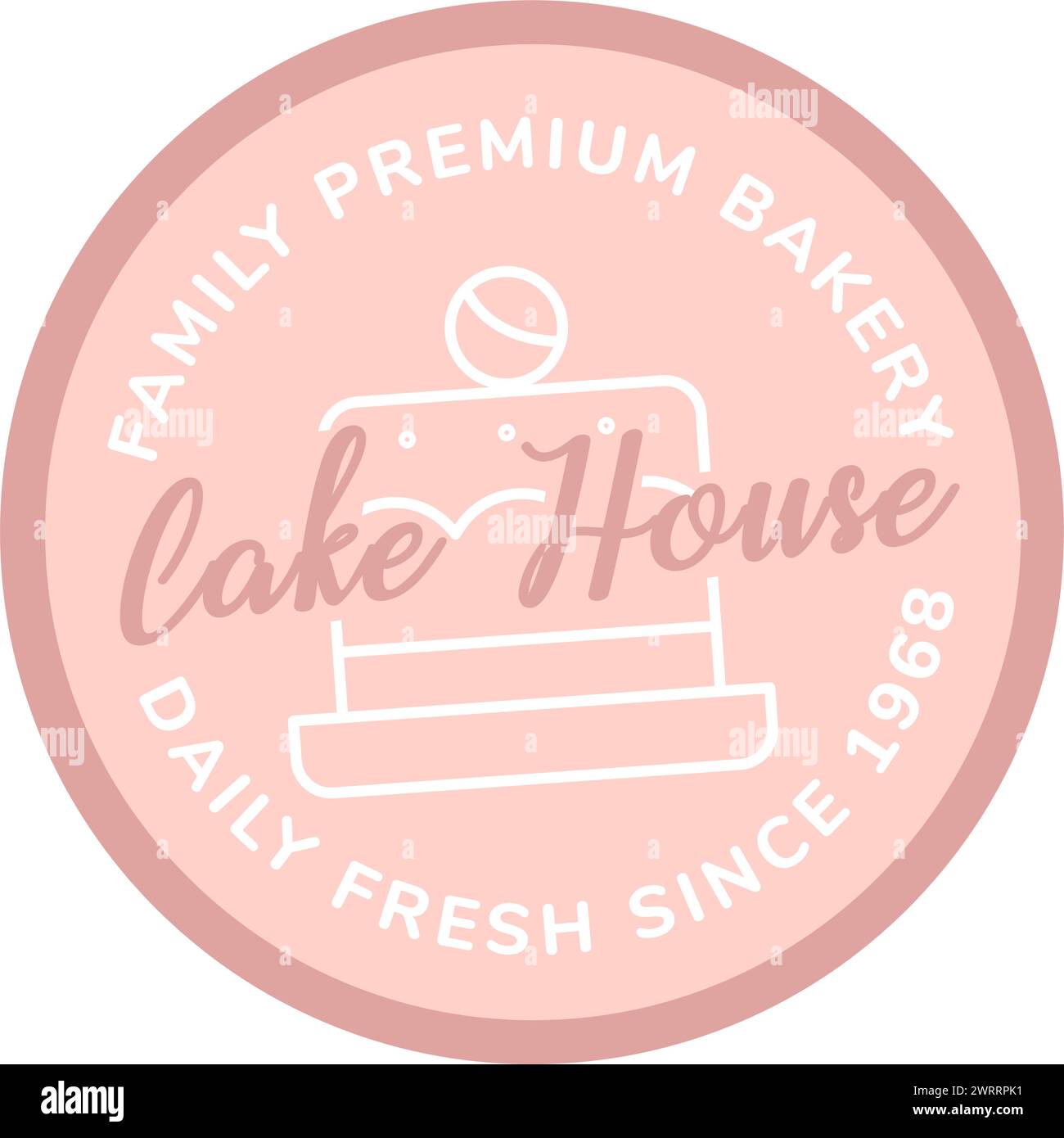 Family confectionery since 1968, premium class Stock Vector Image & Art ...