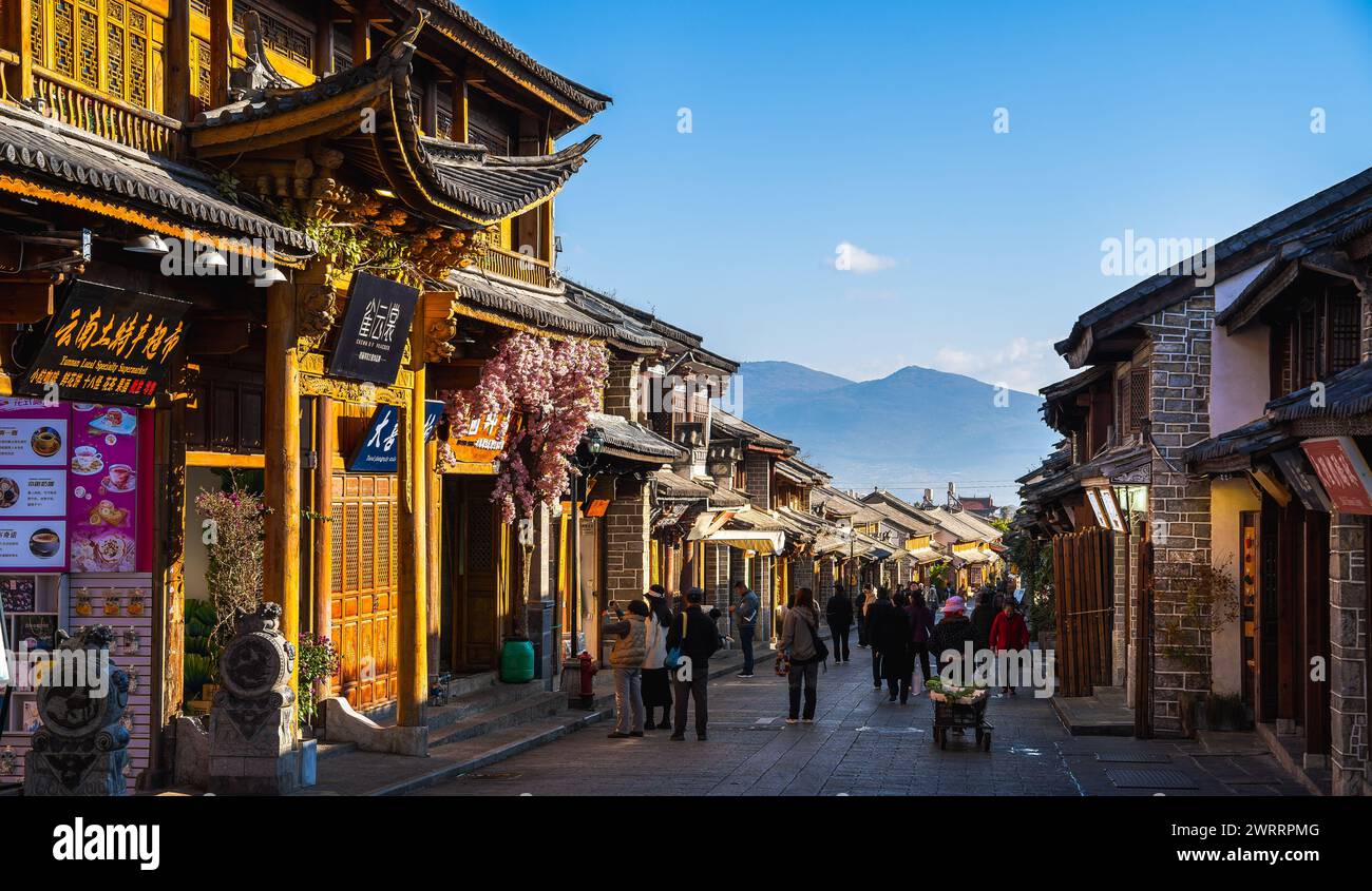 Dali Old Town, China Stock Photo - Alamy