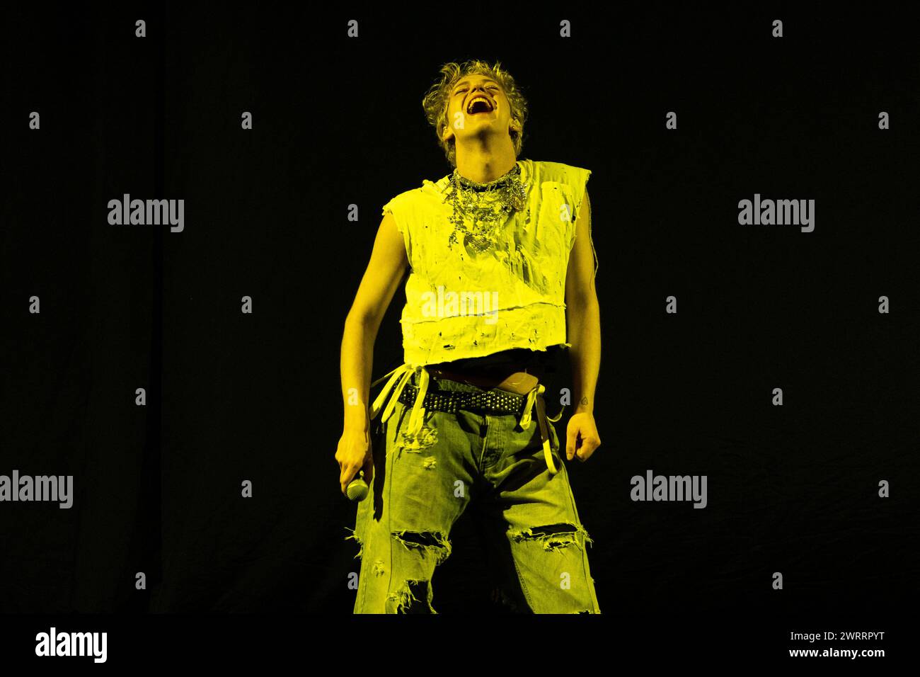 Milano, Italy. 13th Mar, 2024. Jan Rozmanowski known professionally as ...