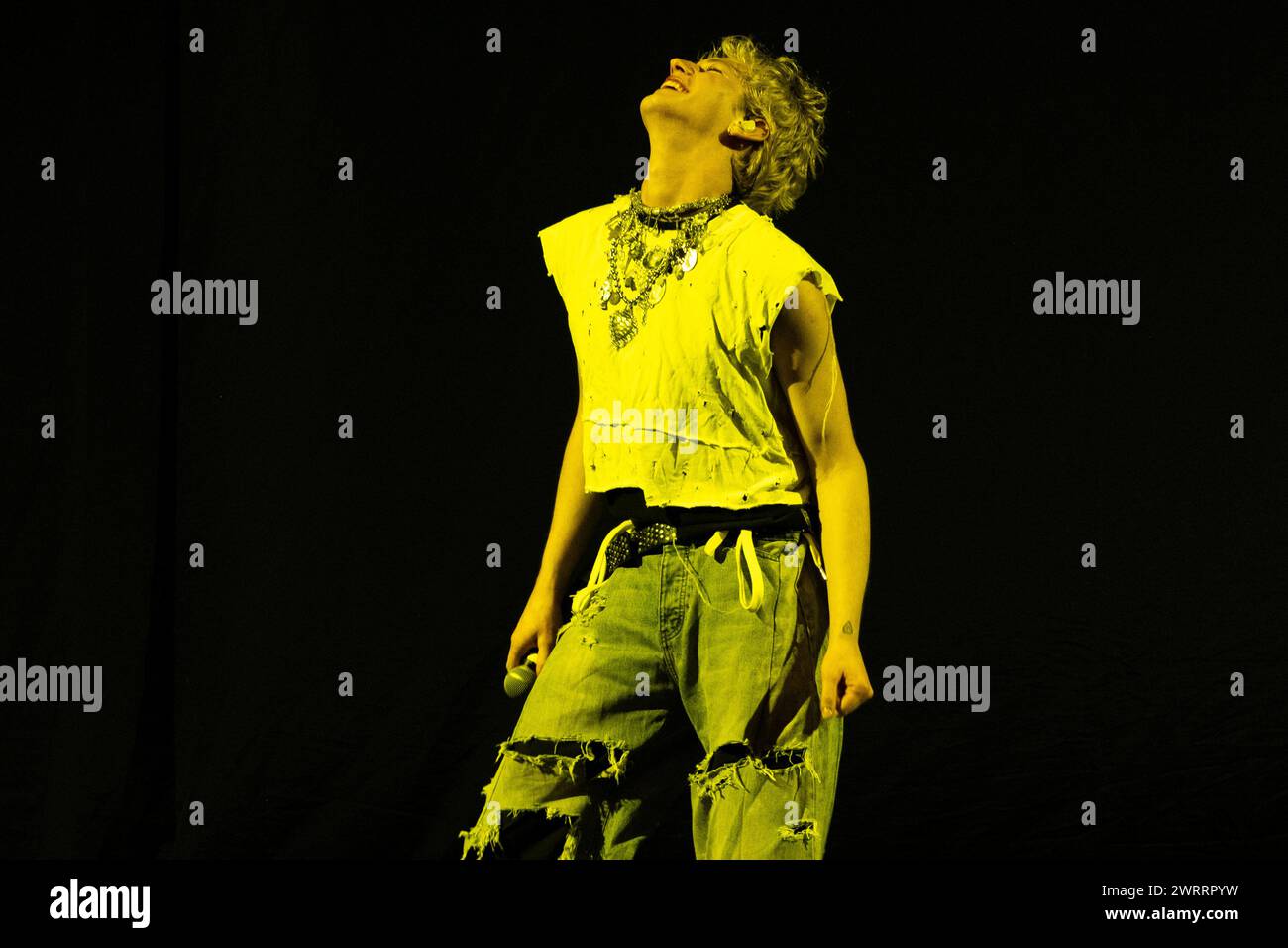 Milano, Italy. 13th Mar, 2024. Jan Rozmanowski known professionally as ...