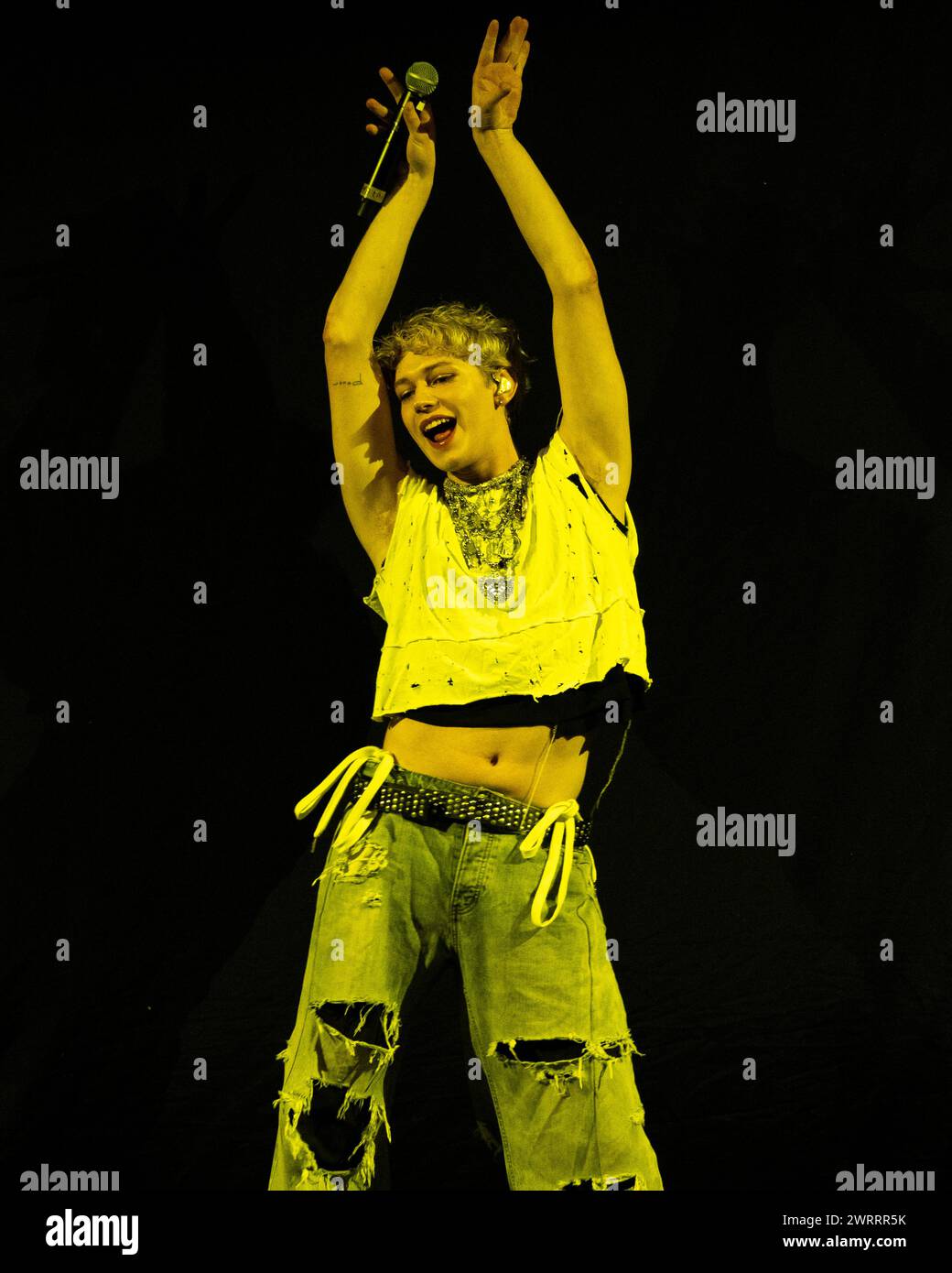 Milano, Italy. 13th Mar, 2024. Jan Rozmanowski known professionally as ...