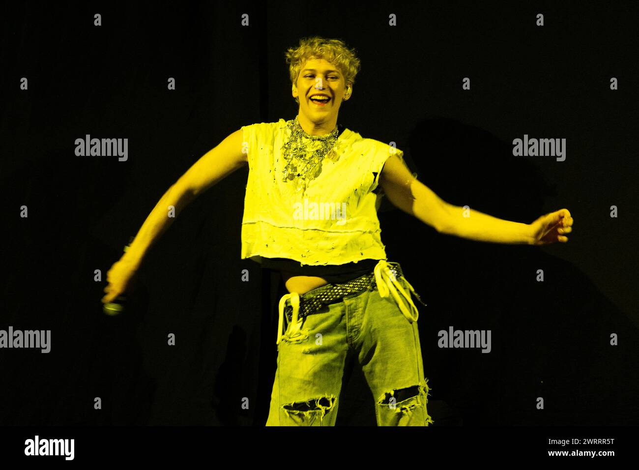 Milano, Italy. 13th Mar, 2024. Jan Rozmanowski known professionally as ...