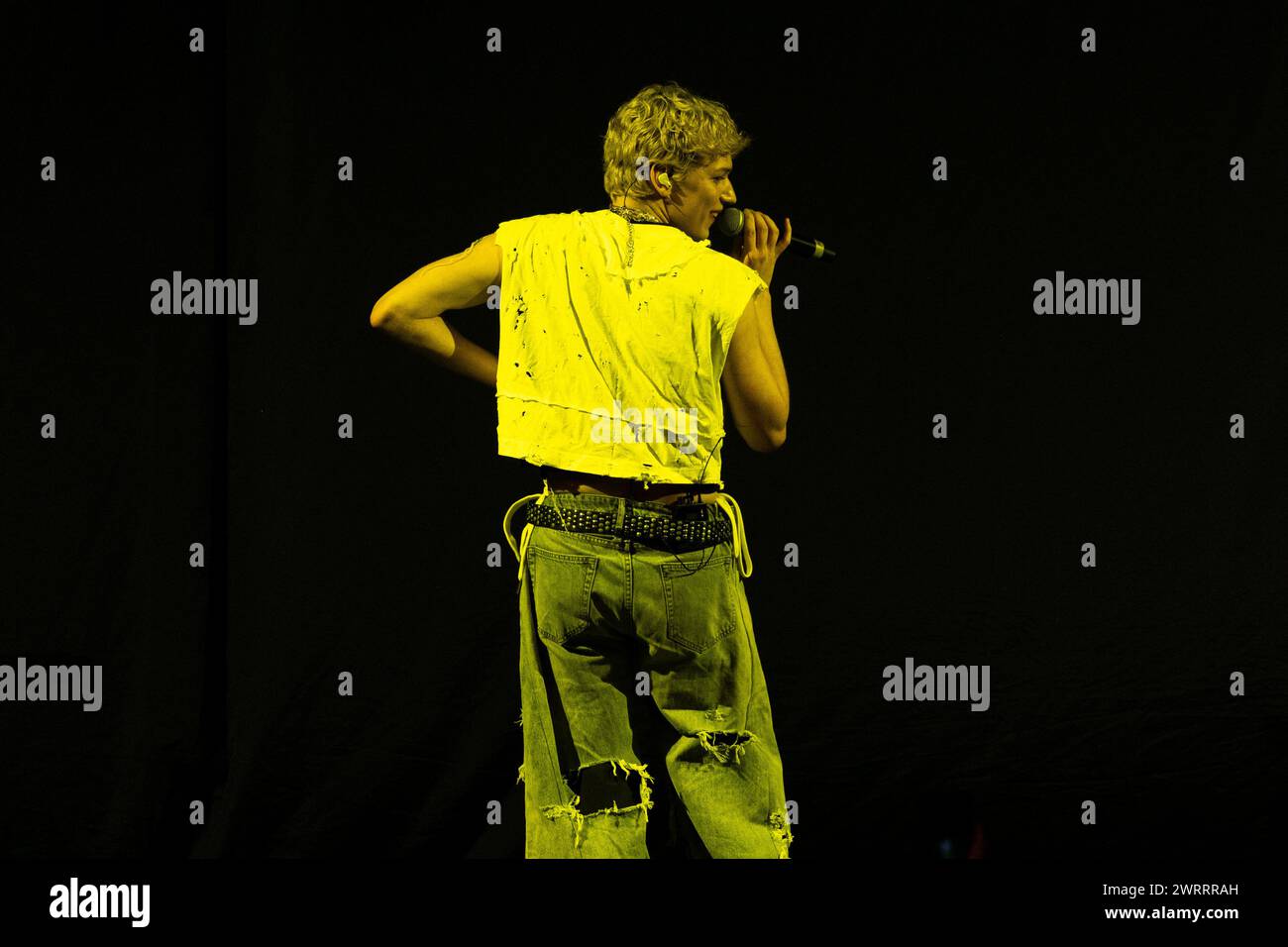 Milano, Italy. 13th Mar, 2024. Jan Rozmanowski known professionally as ...