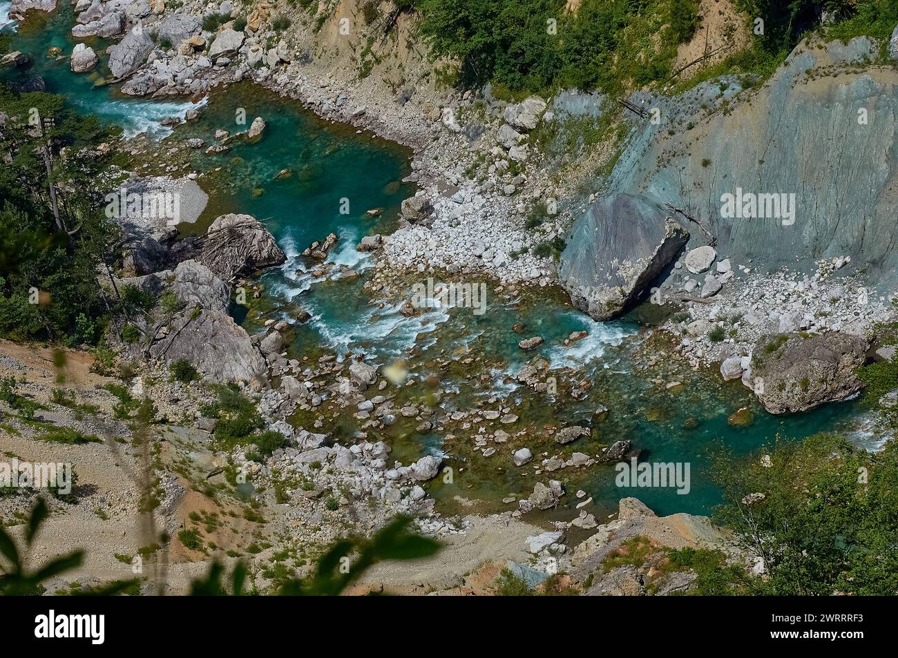 Montenegro. Tara river canyon and Montenegro mountains Stock Photo - Alamy