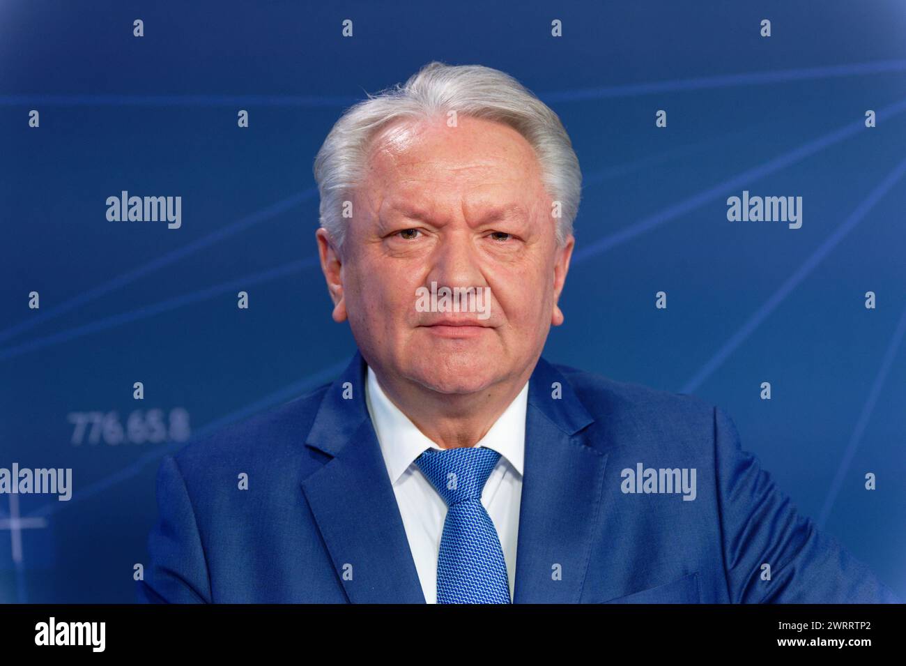 Duesseldorf, Germany. 14th Mar, 2024. Armin Papperger, CEO of ...