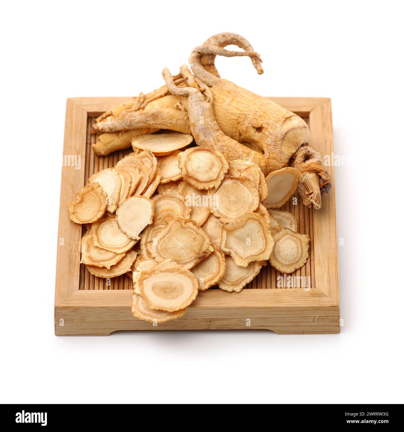 ginseng isolated on white background Stock Photo - Alamy