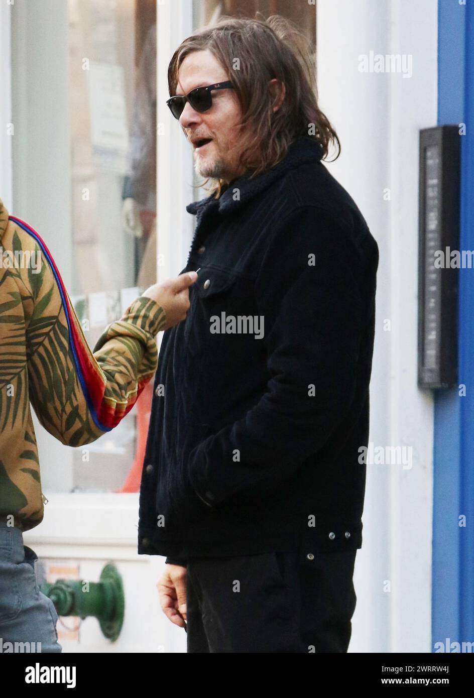 New York, NY, USA. 13th Mar, 2024. Norman Reedus seen in New York City ...