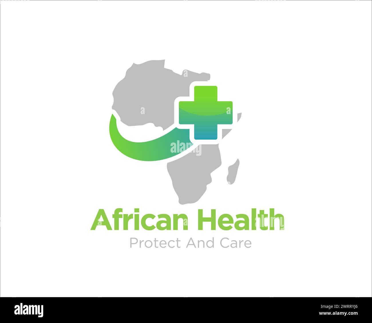 african health care logo designs for medical service logo Stock Vector ...
