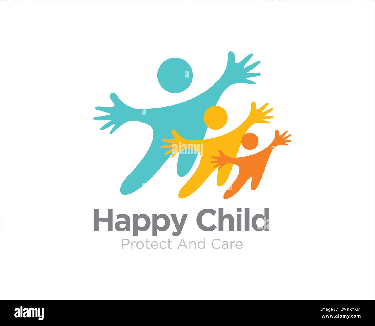 Child health logo hi-res stock photography and images - Alamy