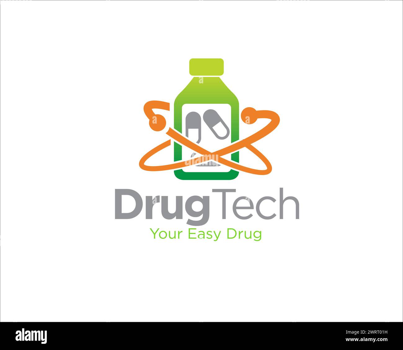 drug tech logo designs for medical pharmacy and medical research with ...