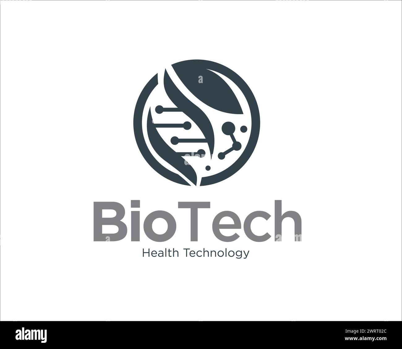Bio technology logo hi-res stock photography and images - Alamy