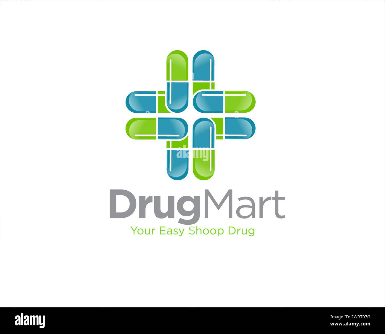 cross drug logo designs for medical shop logo Stock Vector Image & Art ...
