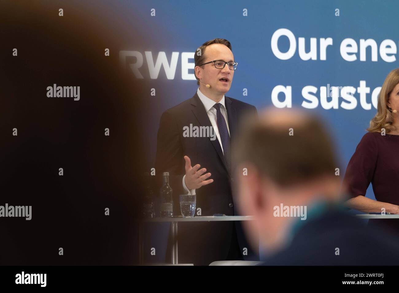 Dr. Markus KREBBER, Vorstandsvorsitzender, CEO, Bilanzpressekonferenz ...