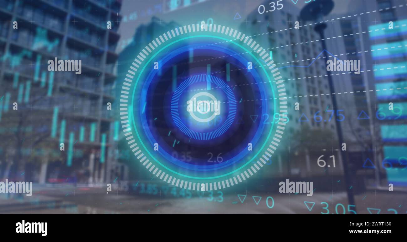 Cybernetic cityscape concept hi-res stock photography and images - Alamy