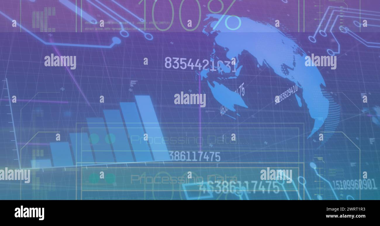 Fintech analytics interface real time hi-res stock photography and ...