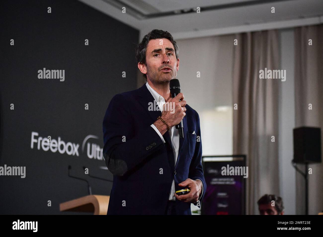 Paris, France. 14th Mar, 2024. General Manager, Free - iliad Group ...