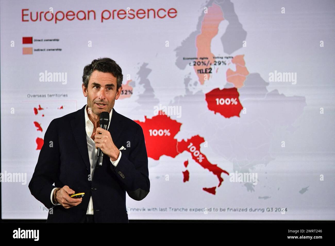 Paris, France. 14th Mar, 2024. General Manager, Free - iliad Group ...