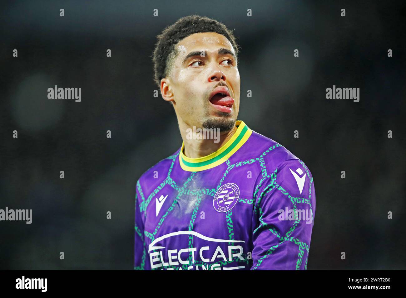 Derby, UK. 12th Mar, 2024. Reading FC forward Harvey Knibbs (7) during ... Derby, UK. 12th Mar, 2024. Reading FC forward Harvey Knibbs (7) during ...