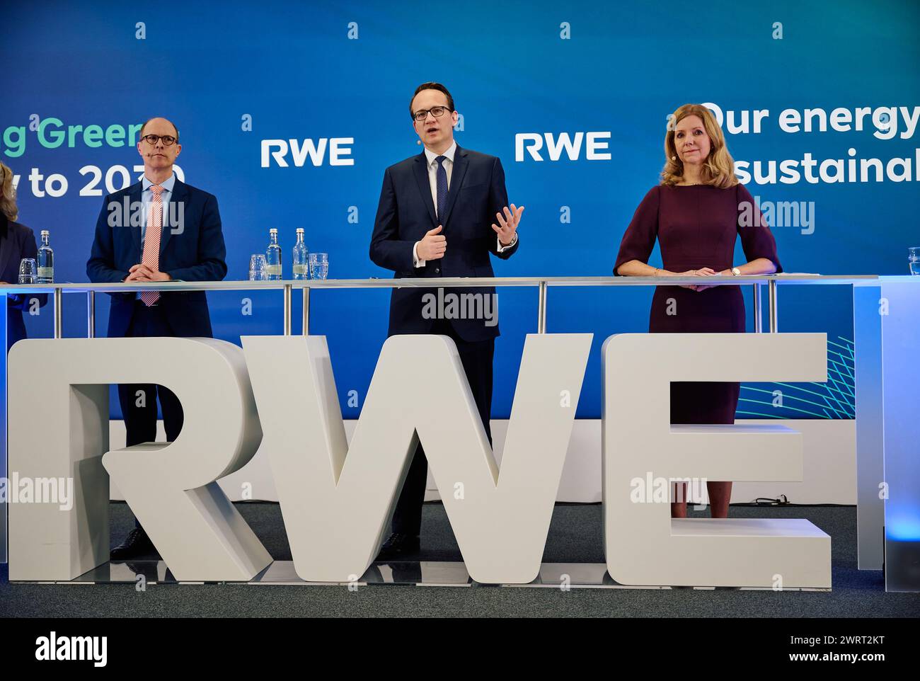 Essen, Germany. 14th Mar, 2024. Markus Krebber, Chief Executive Officer ...