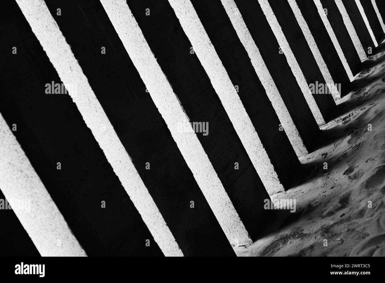 Symmetrical Row Of Columns For Maintain Architectural Structure