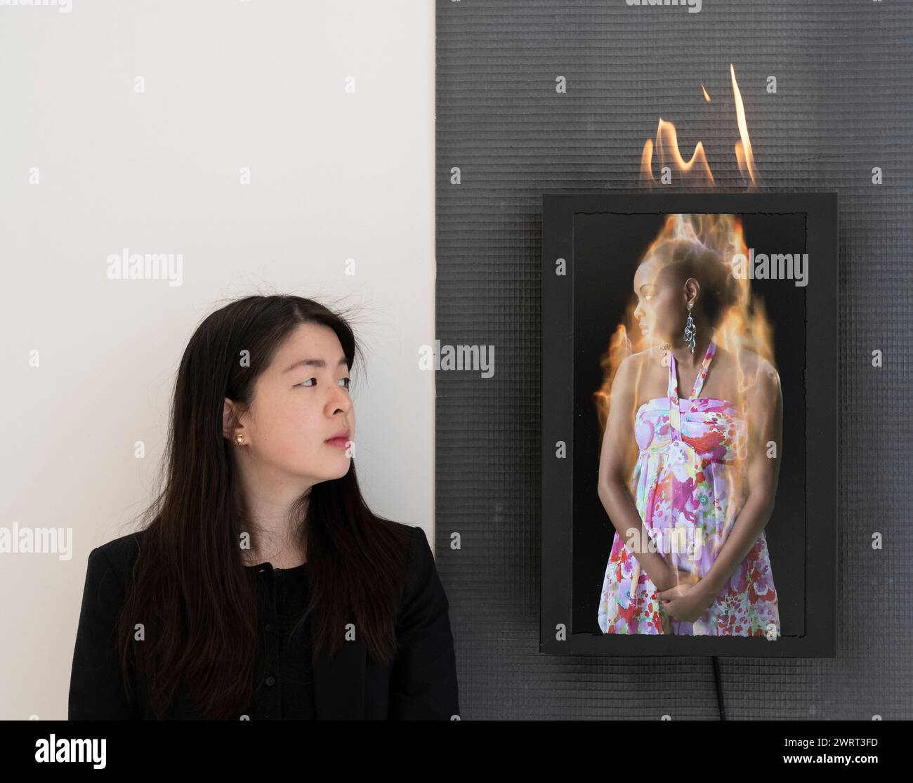 Bluerider Art, London, UK. 14th March, 2024. A solo exhibition by ...