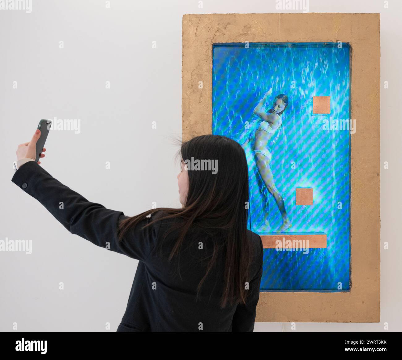 Bluerider Art, London, UK. 14th Mar, 2024. A solo exhibition by ...