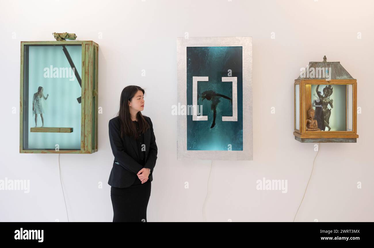 Bluerider Art, London, UK. 14th March, 2024. A solo exhibition by ...