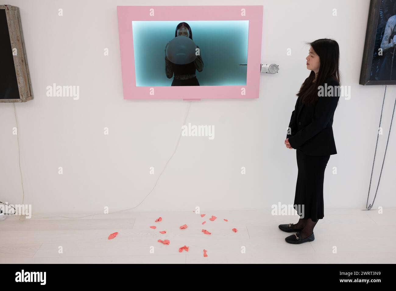 Bluerider Art, London, UK. 14th March, 2024. A solo exhibition by ...