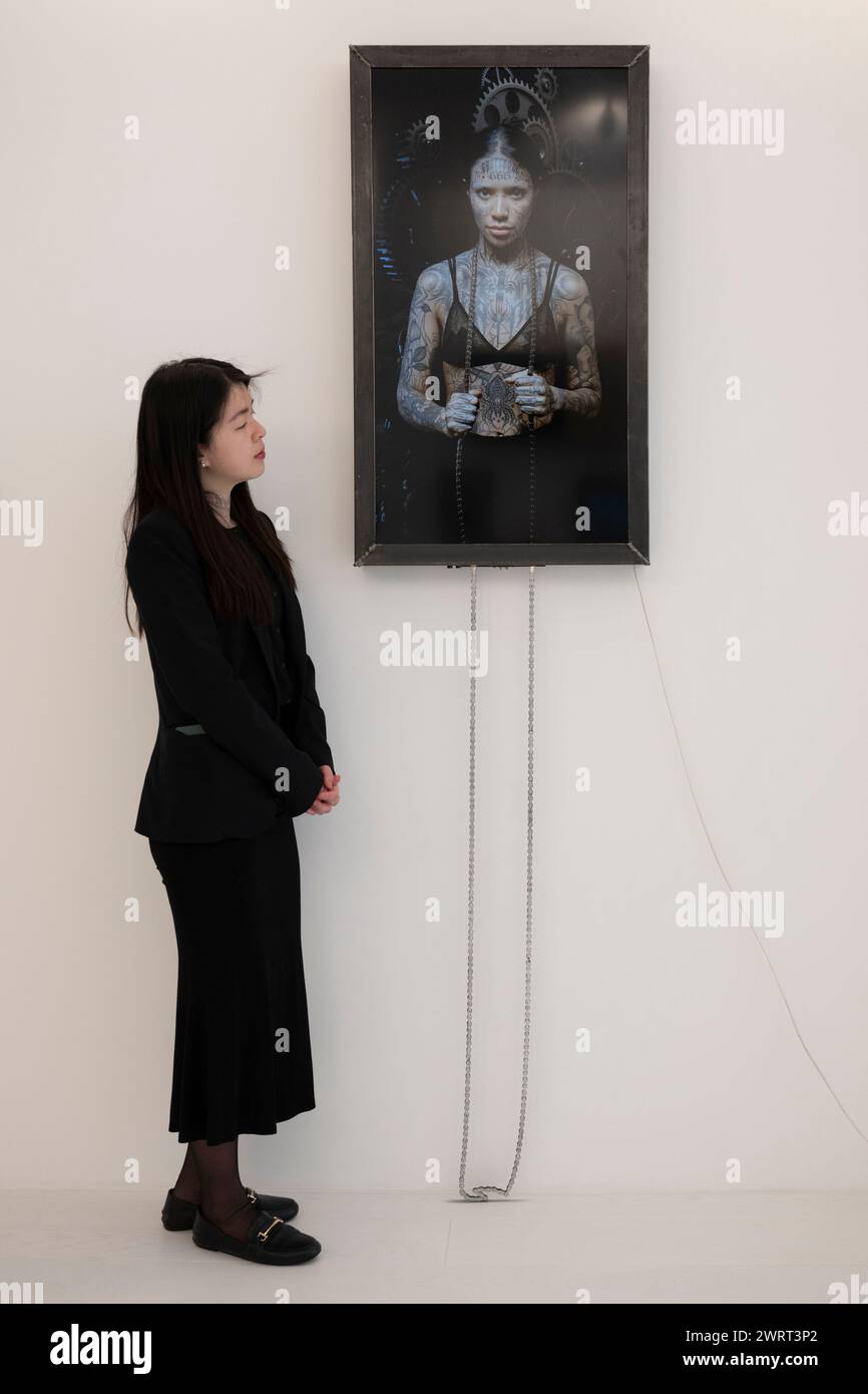 Bluerider Art, London, UK. 14th Mar, 2024. A solo exhibition by ...