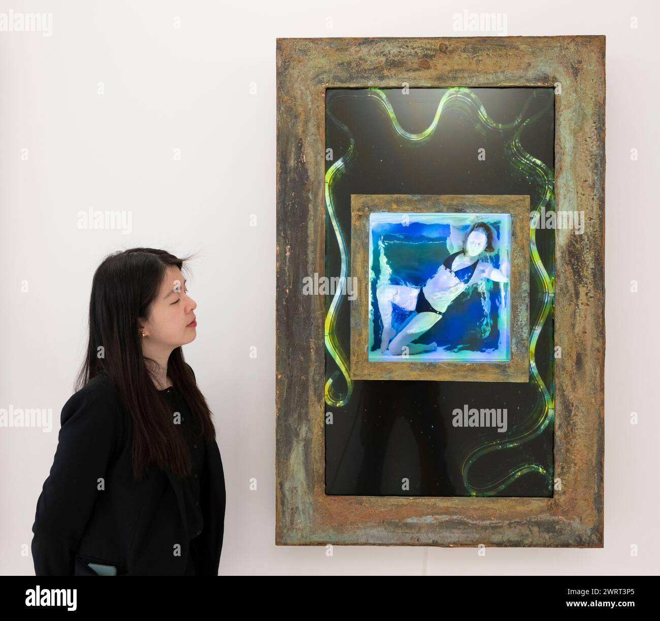 Bluerider Art, London, UK. 14th March, 2024. A solo exhibition by ...