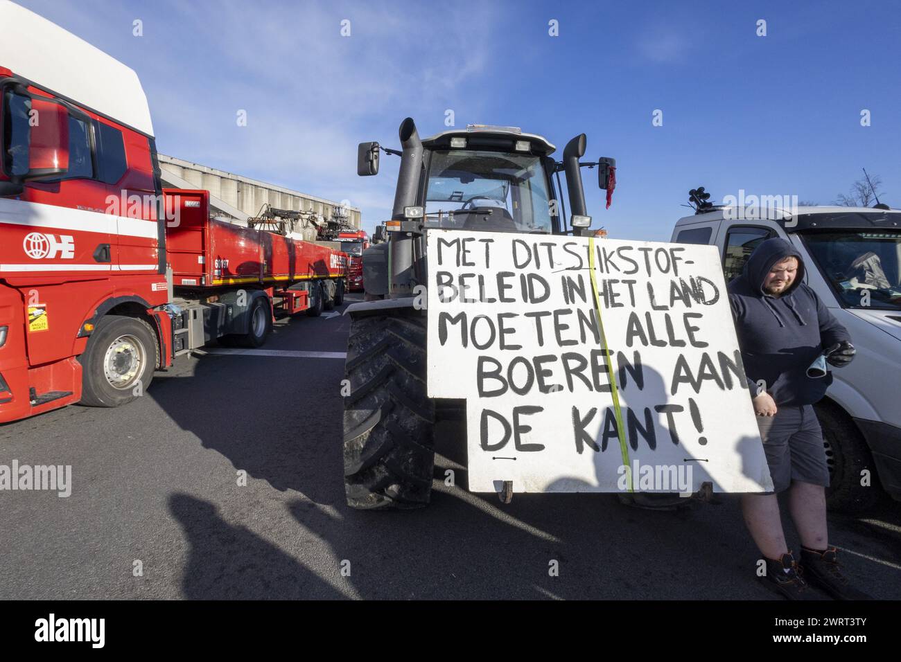 Boeren protest hi-res stock photography and images - Alamy