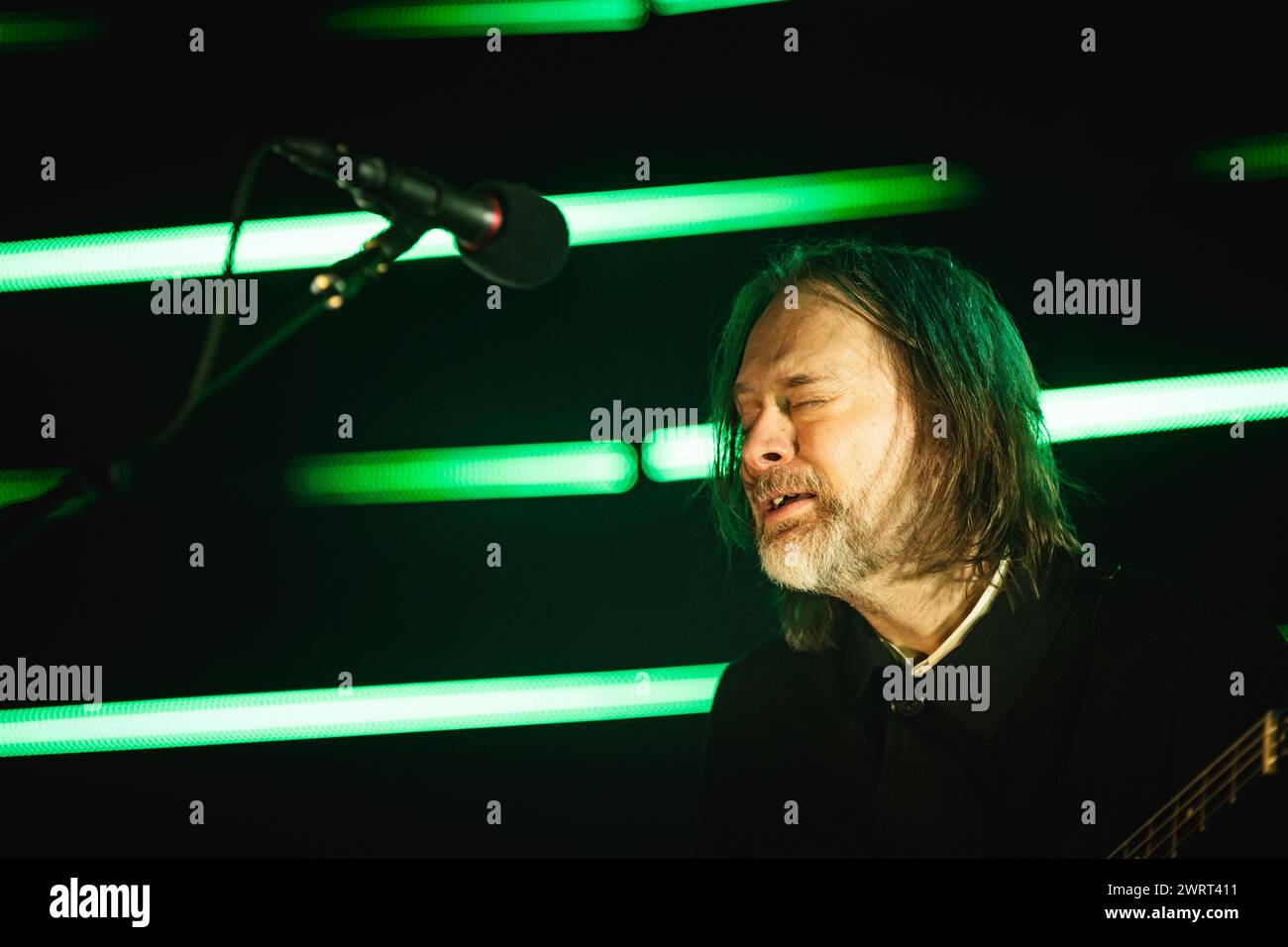 Copenhagen, Denmark. 13th Mar, 2024. The English rock band The Smile ...