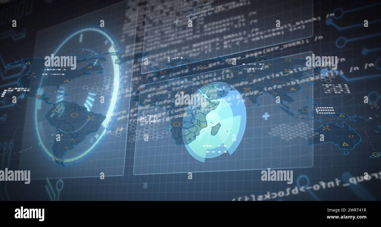 Geographical information system map hi-res stock photography and images - Alamy